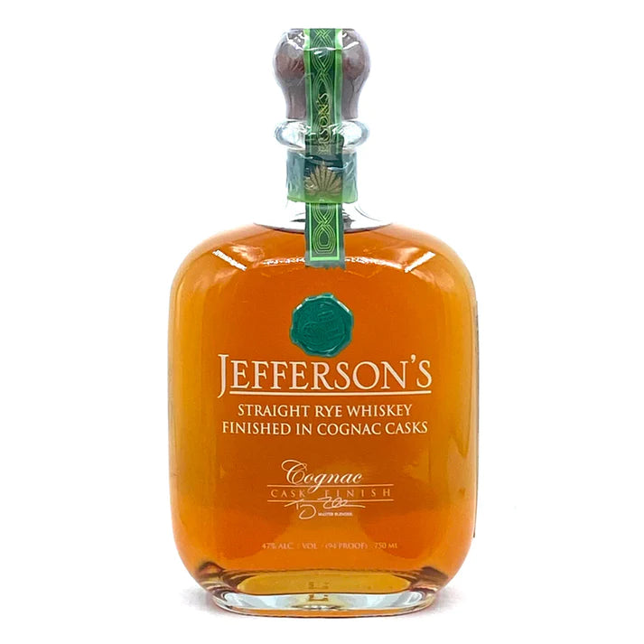 Jefferson's Straight Rye Whiskey Cognac Casks 750 ml | Prime Time Liquor
