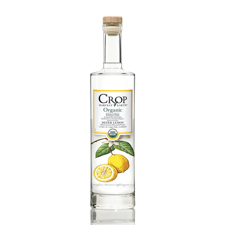 Crop Organic Meyer Lemon Vodka -750ml | Prime Time Liquor