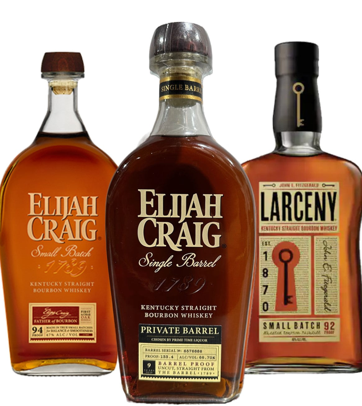 Elijah Craig 10 Year Barrel Proof Private Barrel selected by PrimeTime ...