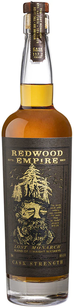 Redwood Empire Lost Monarch Cask Strength American Whiskey 750ml ...