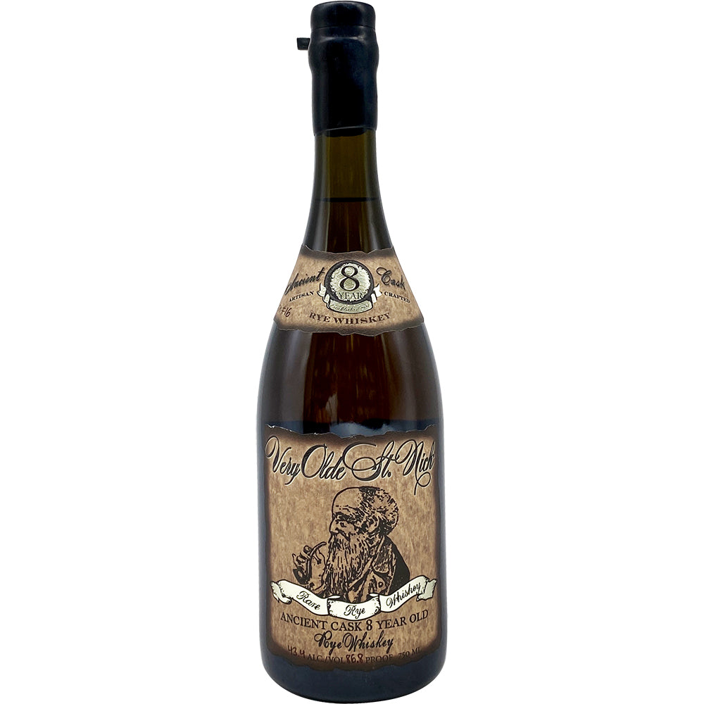 Very Olde St. Nick Ancient Cask 8 Year Old Rye Whiskey 750ml | Prime ...